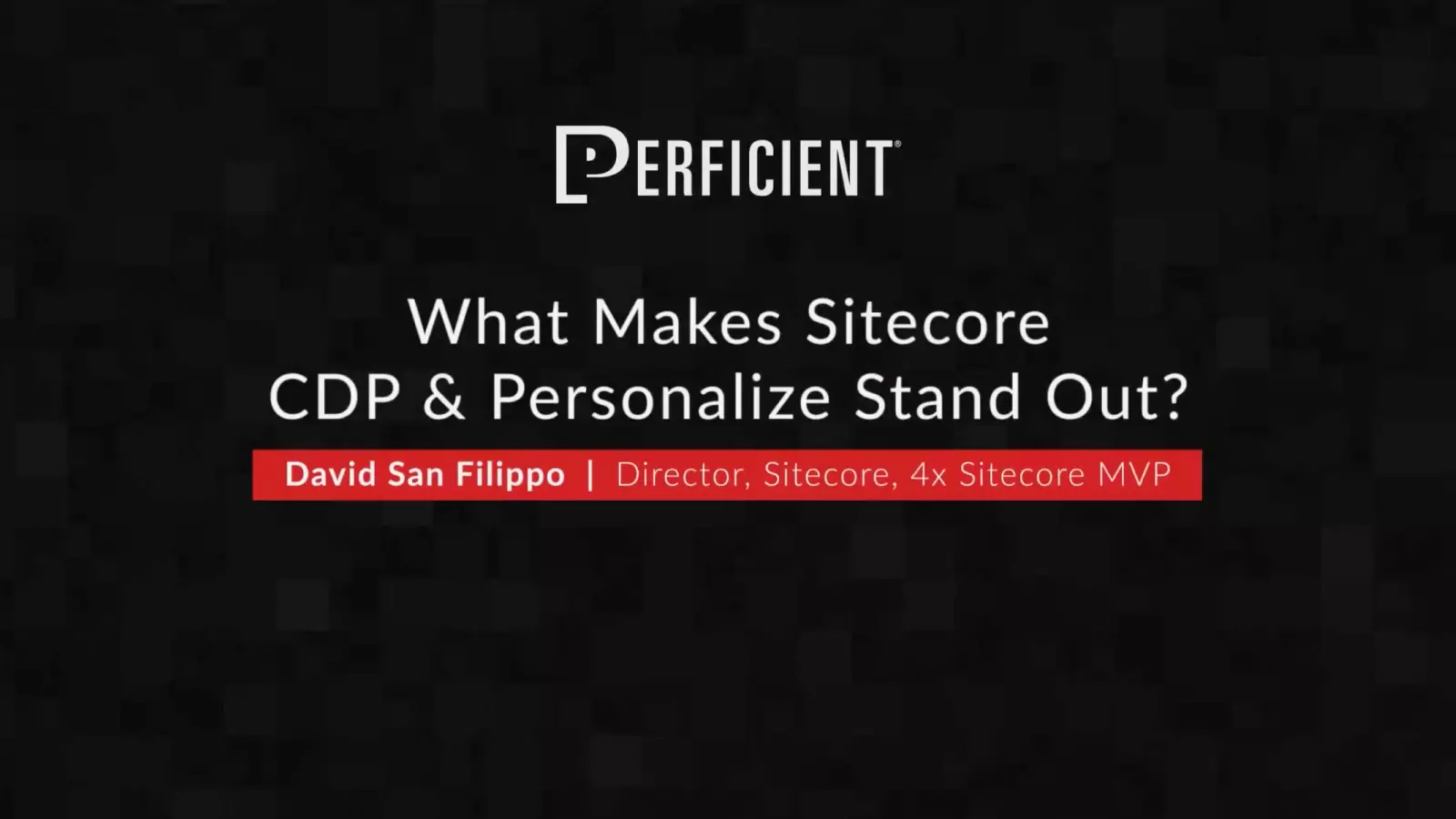 Perficient Journey Science Jumpstart Solution for Sitecore