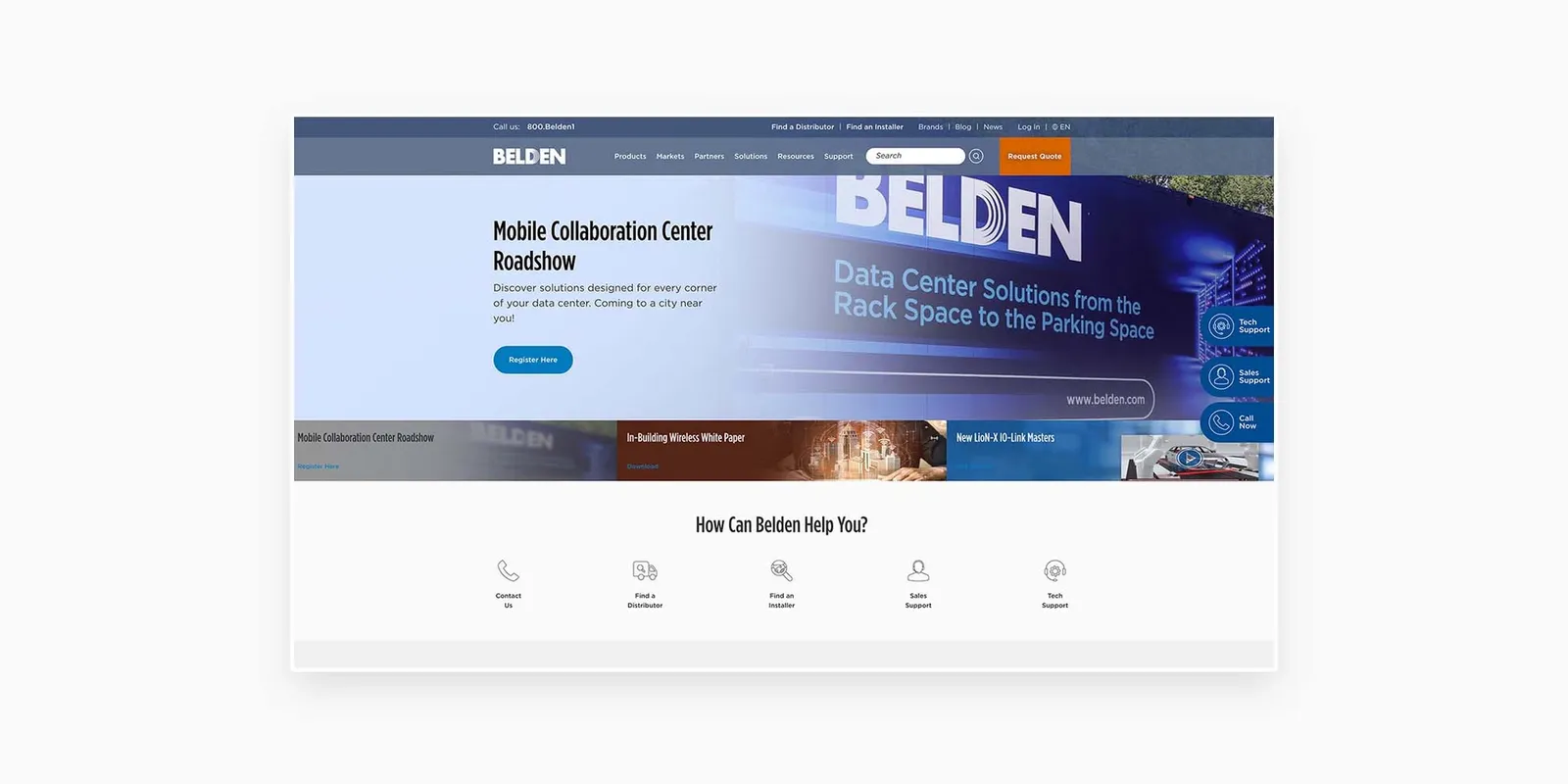Belden Delivering More Effective Customer Experience with Sitecore