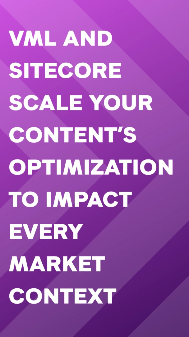 VML Commerce Content Optimizer