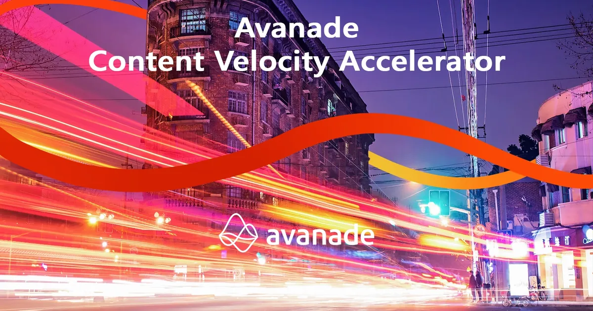 Avanade Content Velocity
