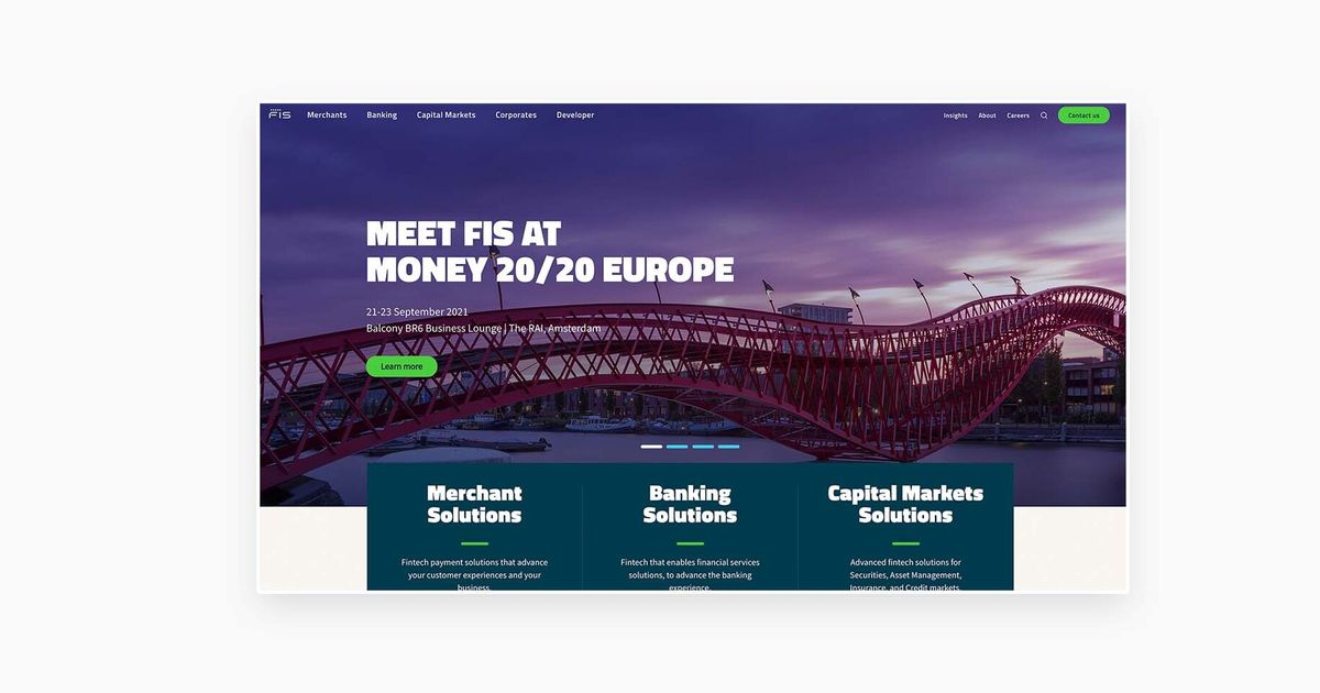 FIS Improves Engagement and Speed-to-Launch With Sitecore