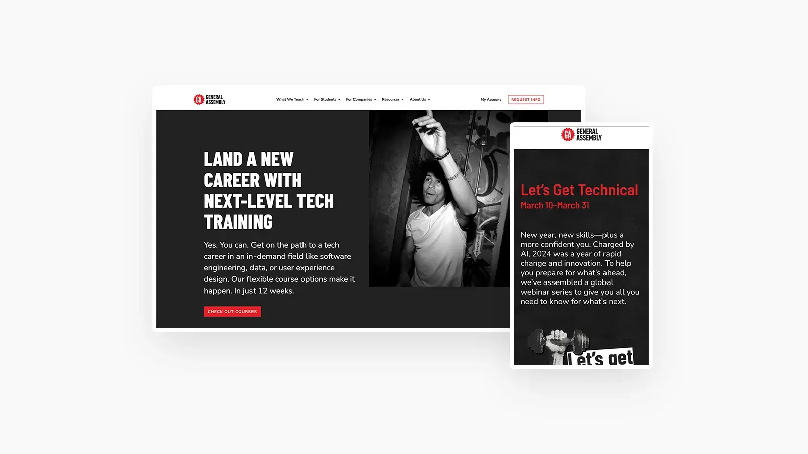 Sitecore helps General Assembly drive 3x more visitor-to-lead conversions