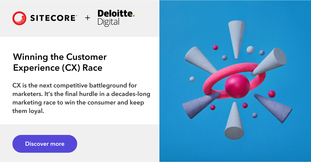 How To Win the Customer Experience Race for Loyal Consumers | Sitecore